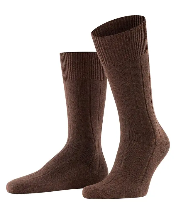 Falke Lhasa Rib Knee High Socks - Brown