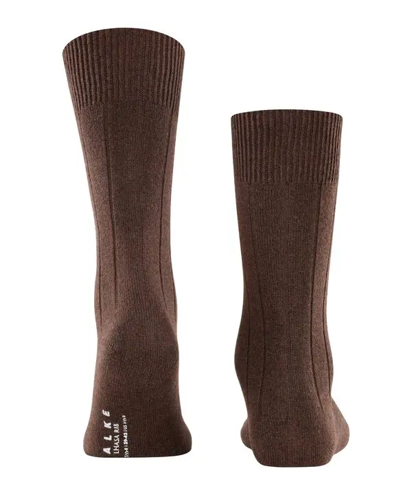 Falke Lhasa Rib Knee High Socks - Brown
