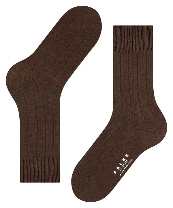 Falke Lhasa Rib Knee High Socks - Brown