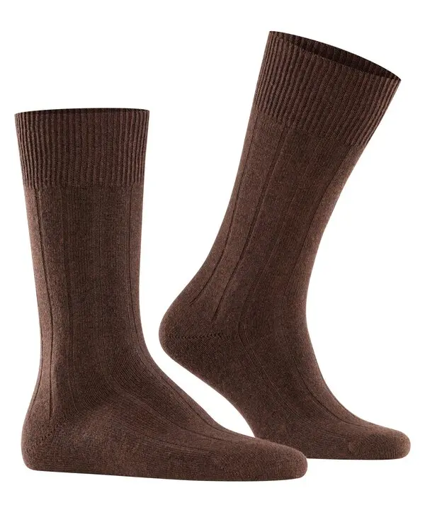 Falke Lhasa Rib Knee High Socks - Brown