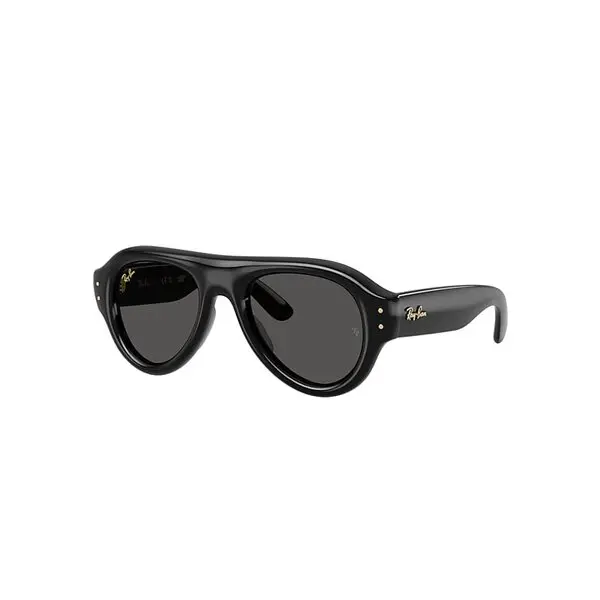 Ray-ban Aviator Puffer Sunglasses - Black