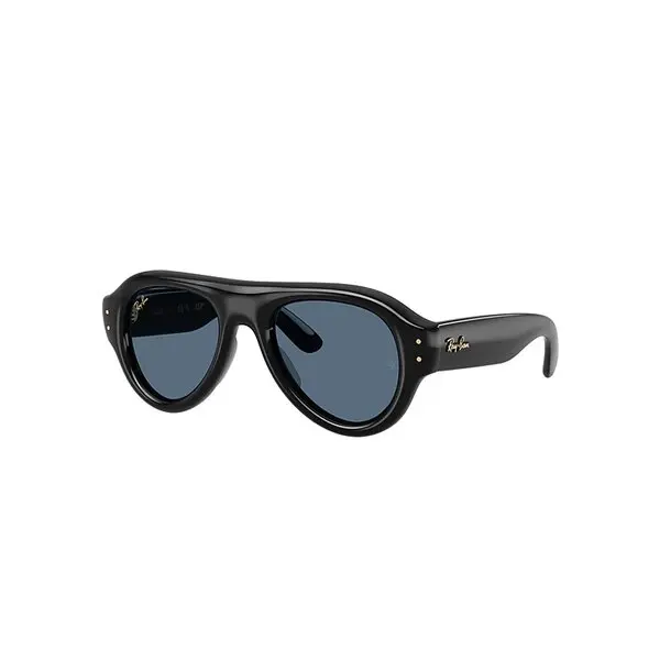 Ray-ban Aviator Puffer Sunglasses - Black