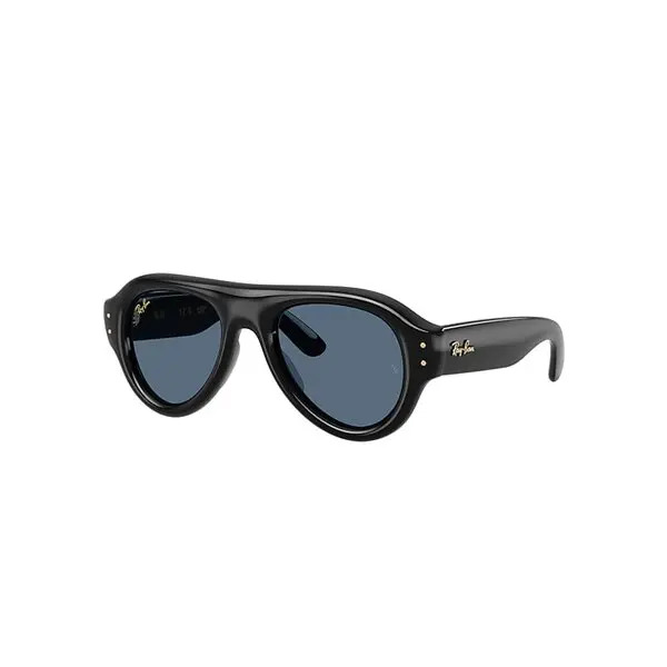 Ray-ban Aviator Puffer Sunglasses - Black