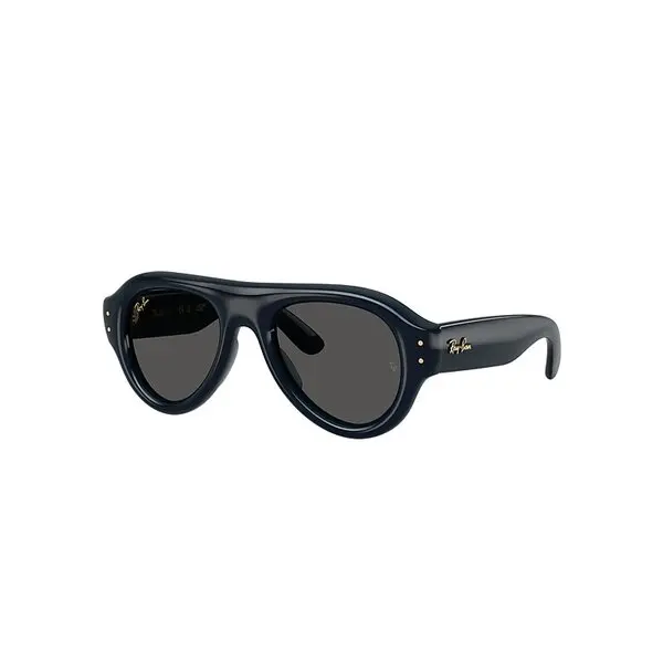Ray-ban Aviator Puffer Sunglasses - Transparent Dark Blue