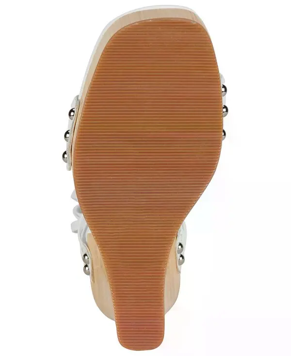 Jeffrey Campbell Sculpted Platform Leg-wrap Sandals