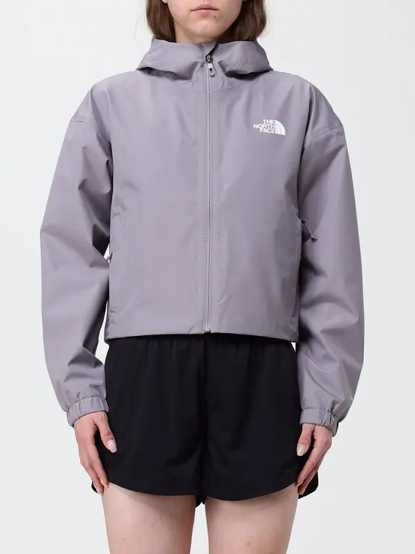 The North Face Synthetic Fibre Windbreaker Jacket - Pink