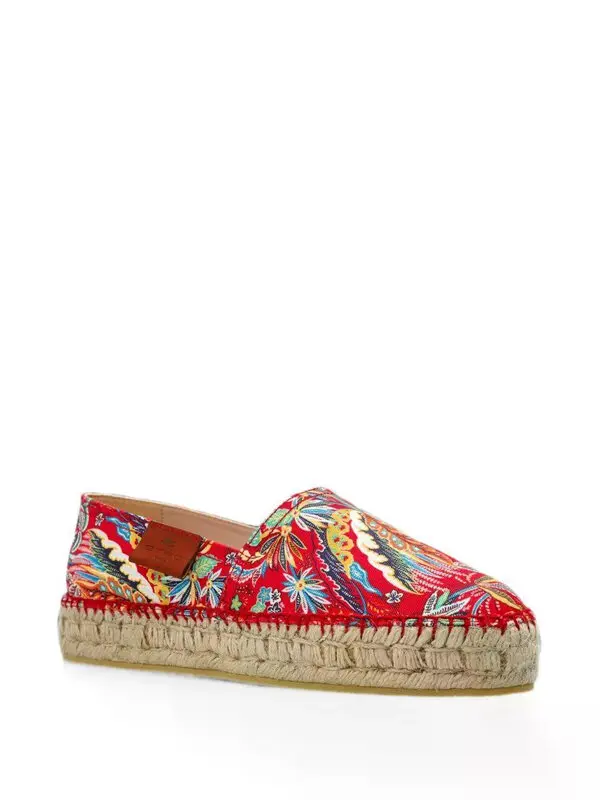 Etro Paisley Print Espadrilles