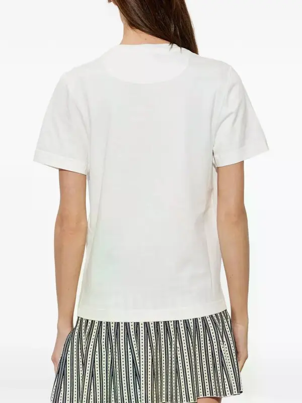Alexander McQueen Cotton Jersey Logo Patch T-shirt