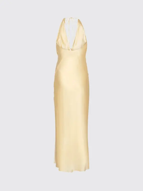 ROTATE BY BIRGER CHRISTENSEN Recycled Polyester Satin Ceremony Dress