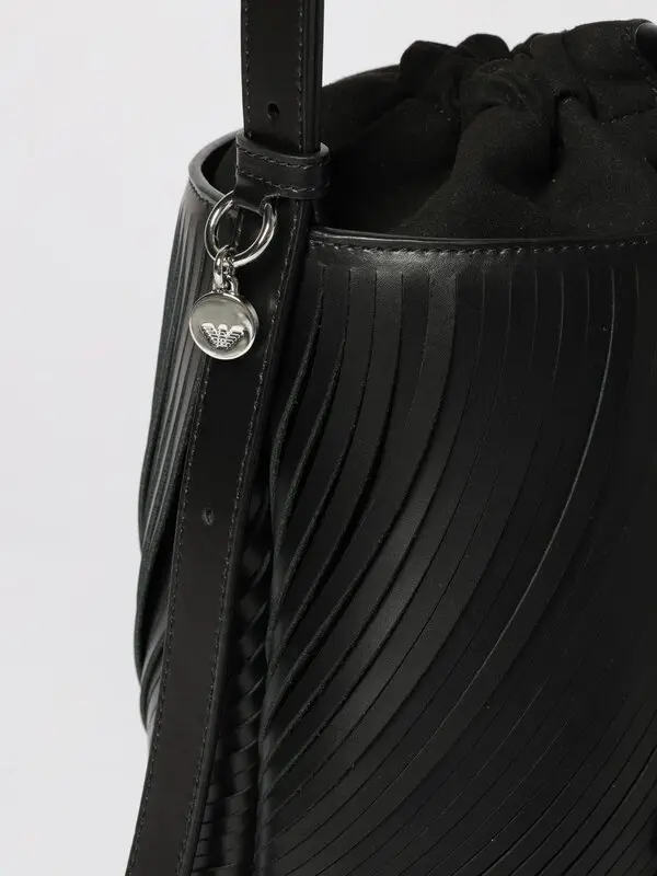 Emporio Armani Bucket Bag - Black