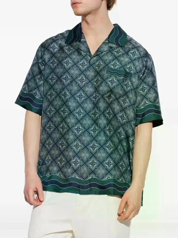 Casablanca Radiating Monogram Shirt