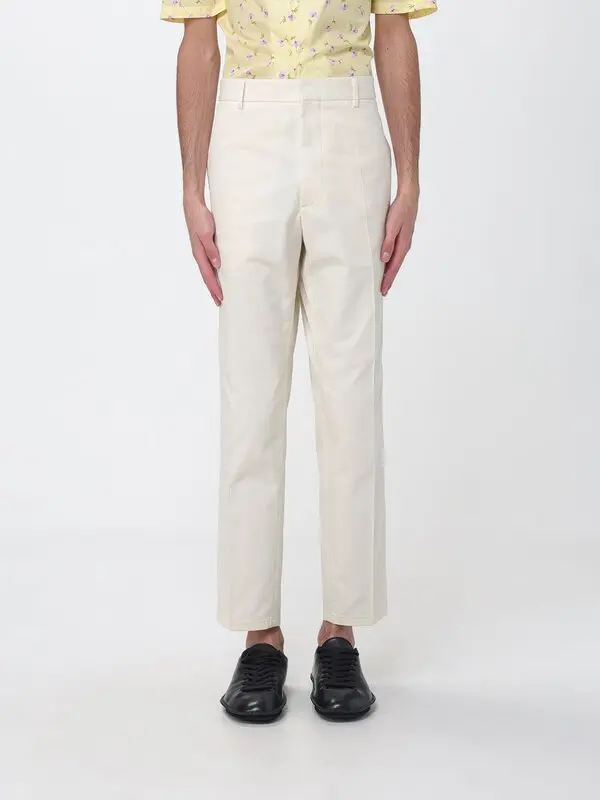 JIL SANDER Tailored Trousers - White
