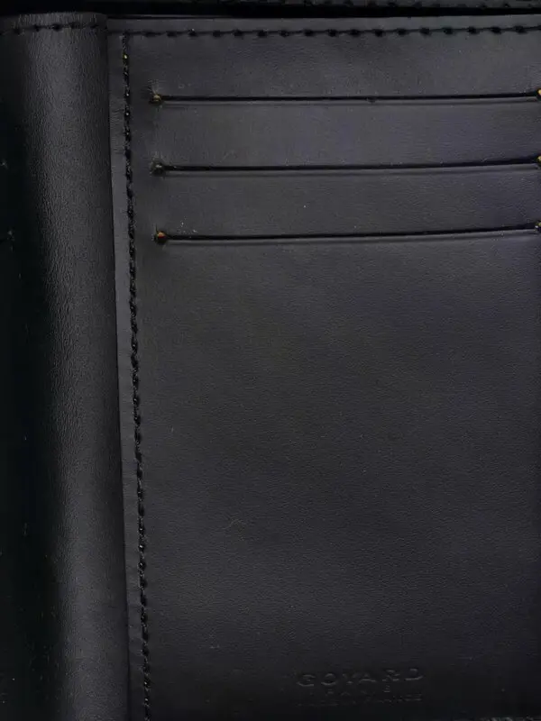 Goyard Saint Gabriel Wallet Coated Canvas And Leather Compact Small Wallets