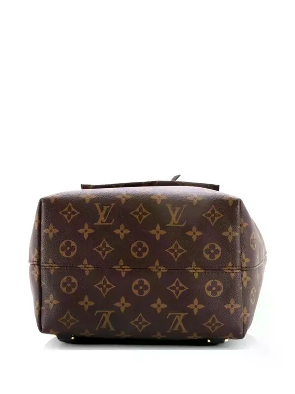 LOUIS VUITTON Montsouris Nm Monogram Canvas Pm Backpack - Black