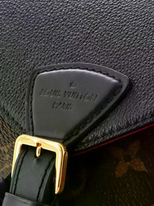 LOUIS VUITTON Montsouris Nm Monogram Canvas Pm Backpack - Black