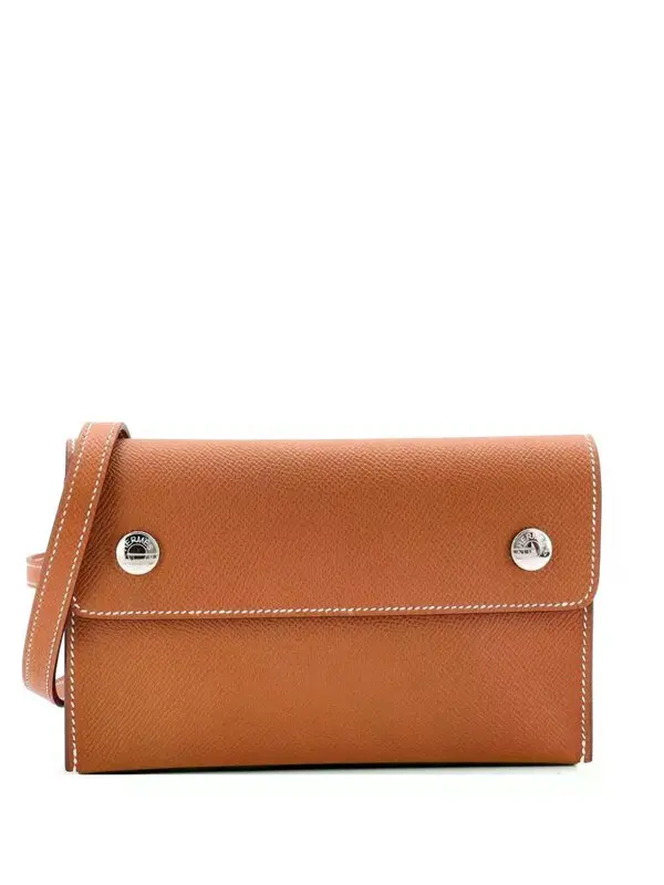 Hermès Epsom Wallet Bag - Brown