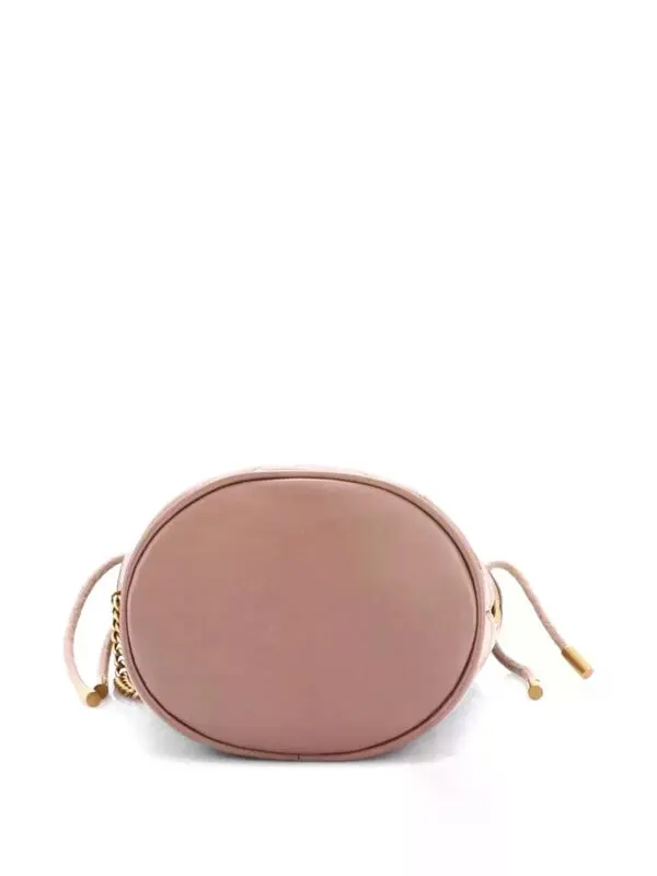 Gucci Gg Marmont Matelassé Leather Mini Bucket Bag