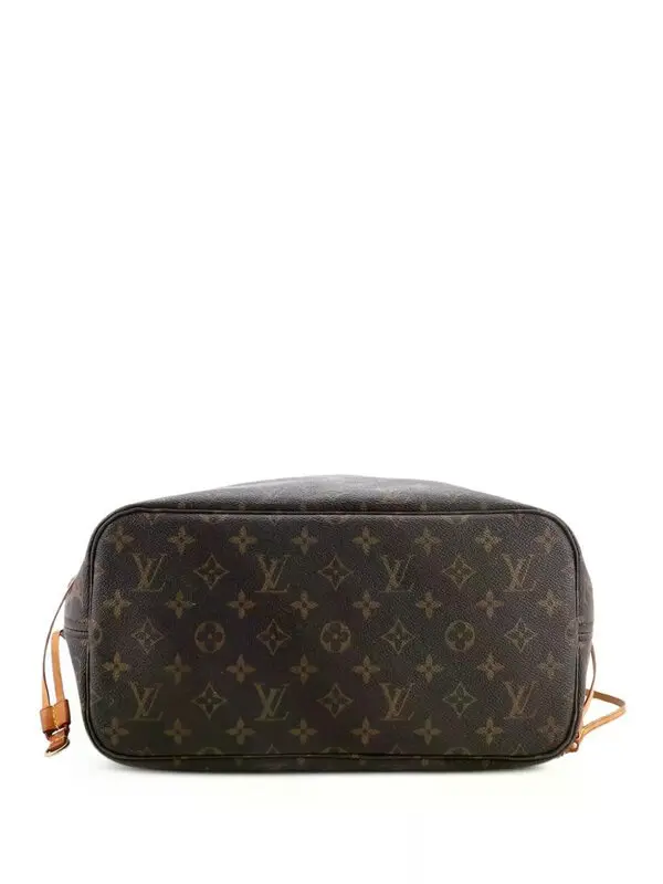 LOUIS VUITTON Monogram Canvas Mm Tote Bag - Brown