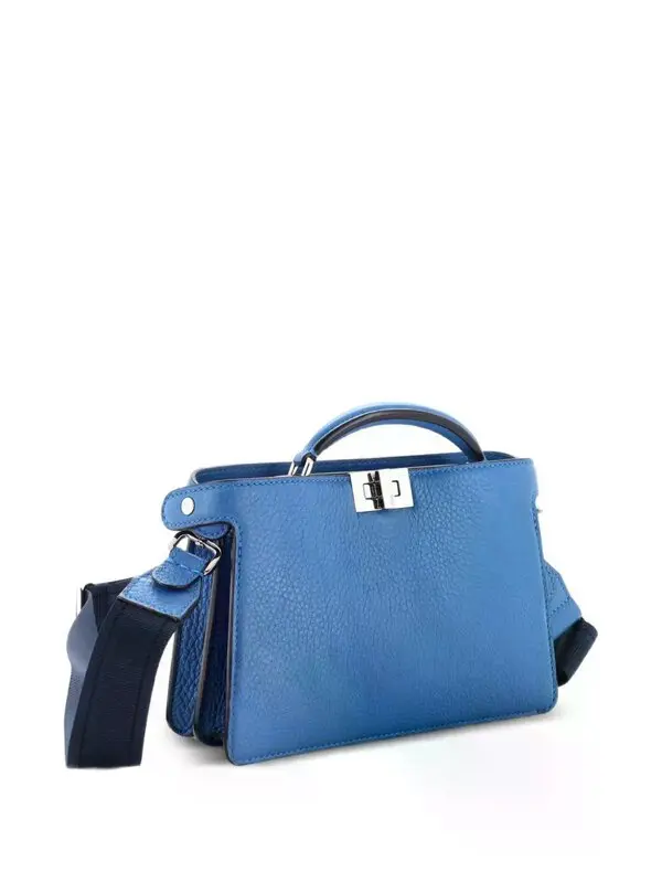 Fendi Peekaboo Iseeu X-cross Leather Shoulder Bag