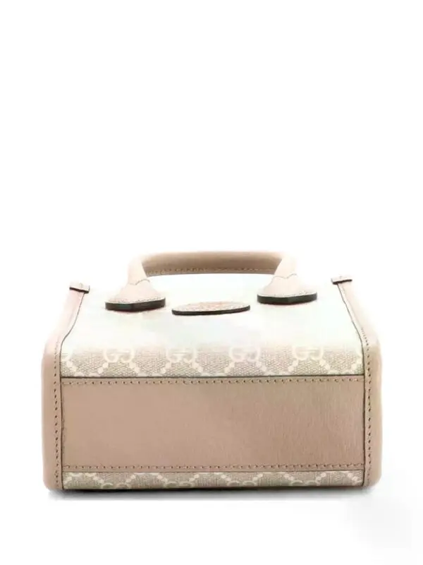Gucci Gg Coated Canvas Mini Satchel - Neutrals