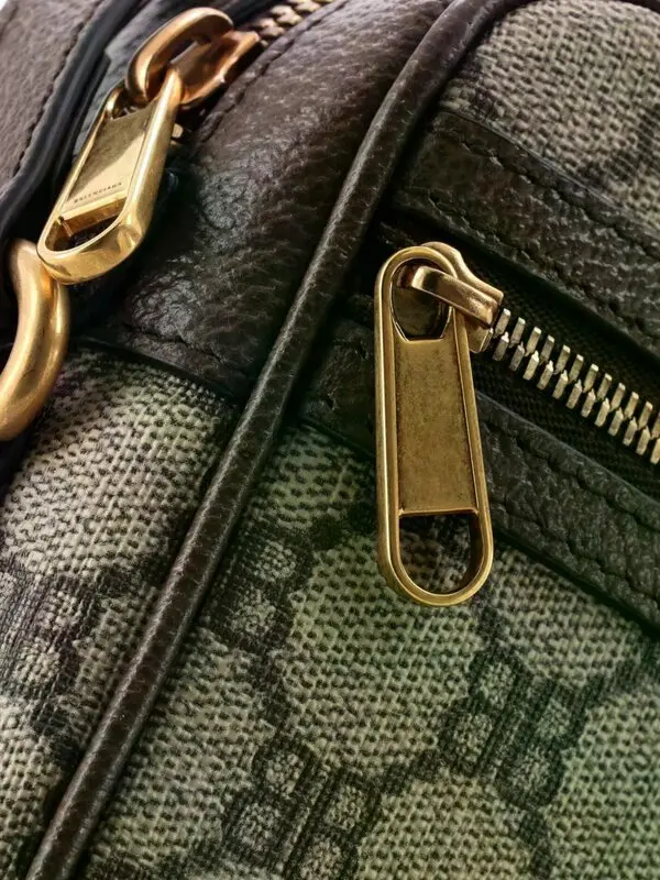 Balenciaga X Gucci The Hacker Project Camera Bag Bb Coated Canvas Mini Crossbody Bag