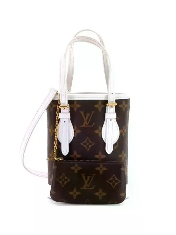 LOUIS VUITTON Nano Bucket Bag In Monogram Canvas - Brown