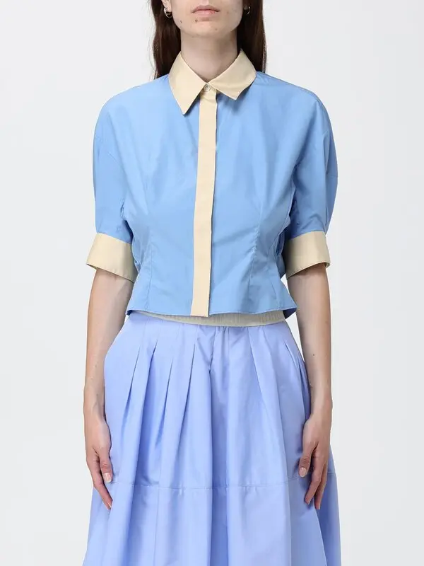 Marni Cotton Shirt - Gnawed Blue