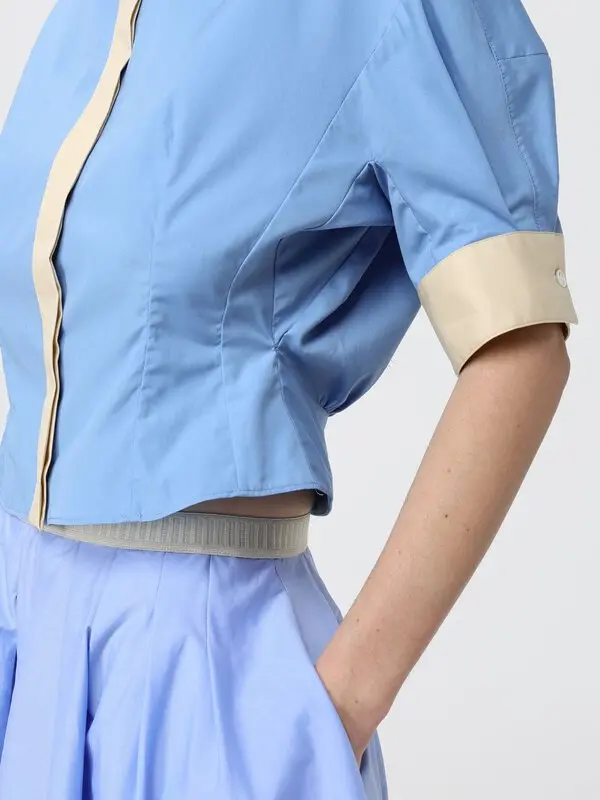 Marni Cotton Shirt - Gnawed Blue