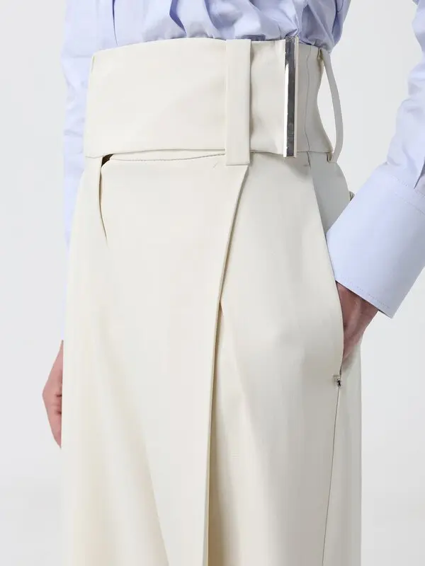 Sportmax Palazzo Trousers - Ivory