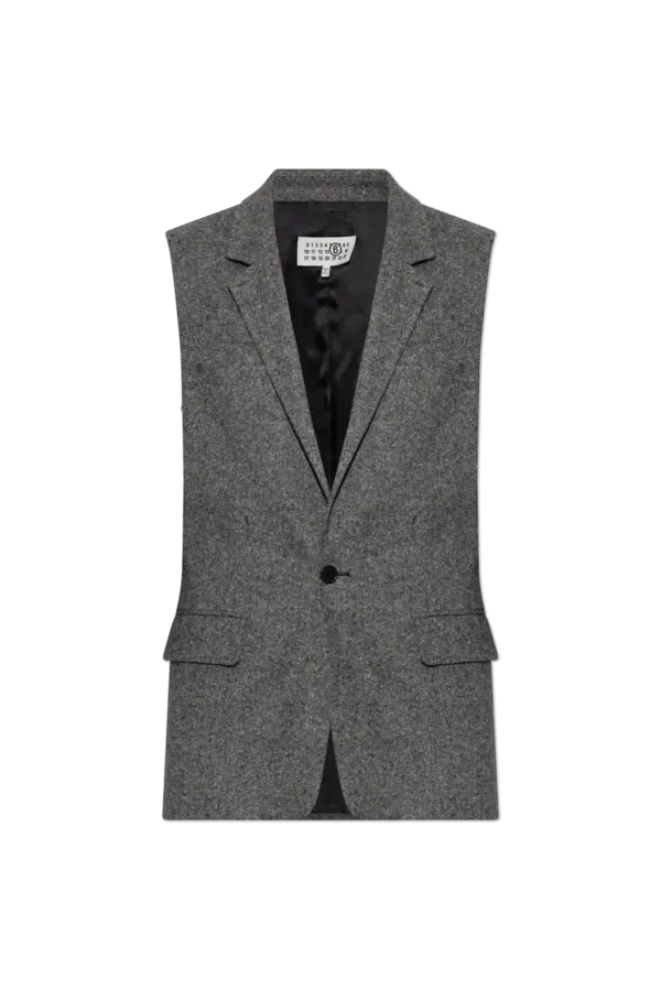 MAISON MARGIELA Single-vent Vest - Grey