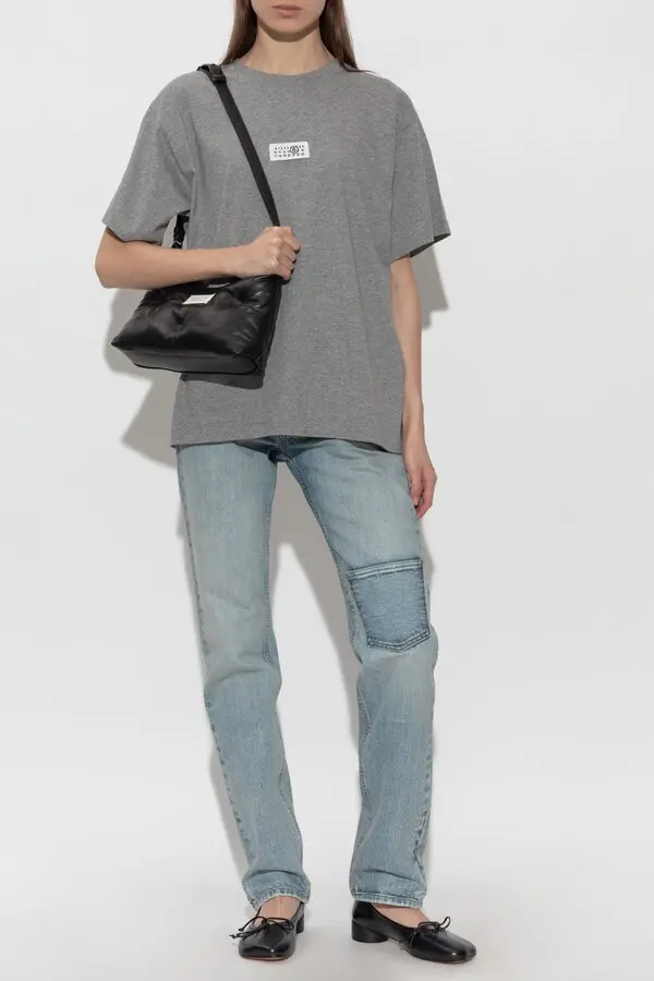 MAISON MARGIELA T-shirt With Logo Patch