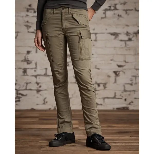 Ralph Lauren Stretch Skinny Cargo Pant - Olive