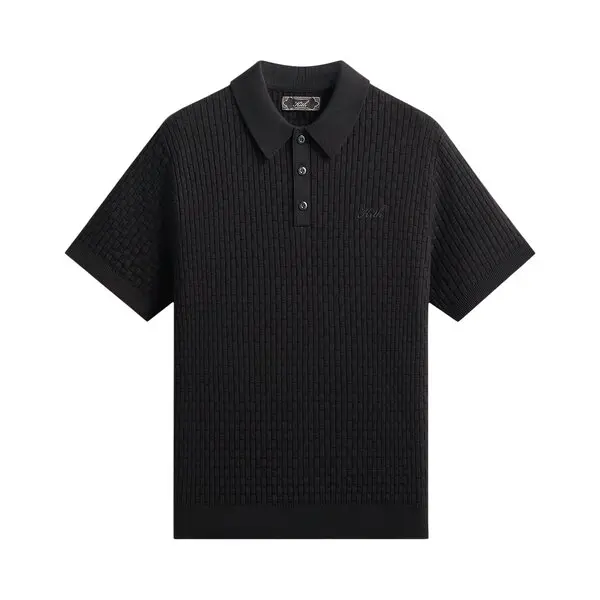 Kith Basket Weave Tilden Polo