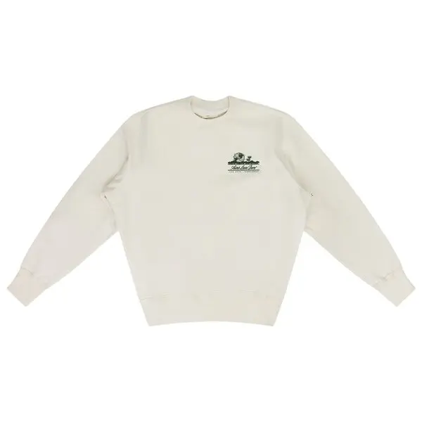 Aimé Leon Dore Unisphere Crewneck Sweatshirt - White