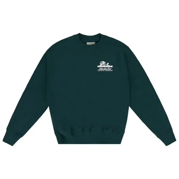 Aimé Leon Dore Unisphere Crewneck Sweatshirt - Green