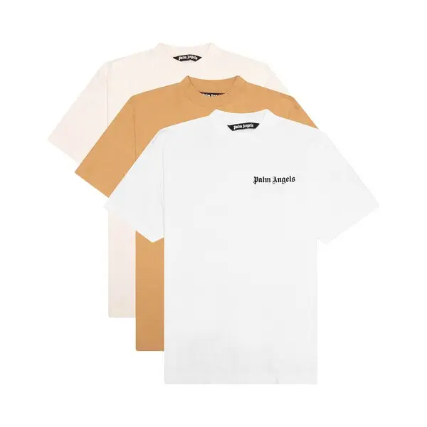 Palm Angels Classic Fit T-shirt Tripack