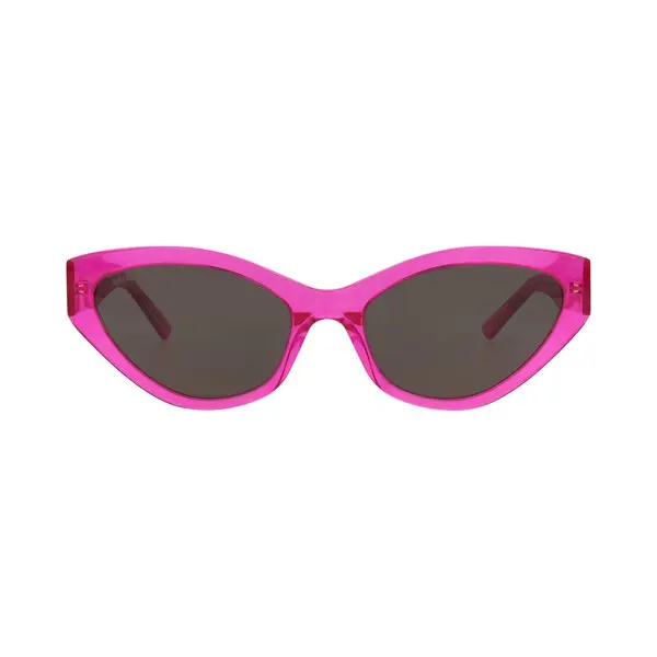 Balenciaga Cat Eye-frame Recycled Acetate Sunglasses 'fuchsia Grey - Pink