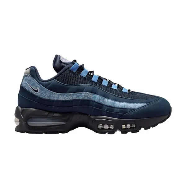 Nike Air Max 95 Se 'big Bubble Work Blue - Black