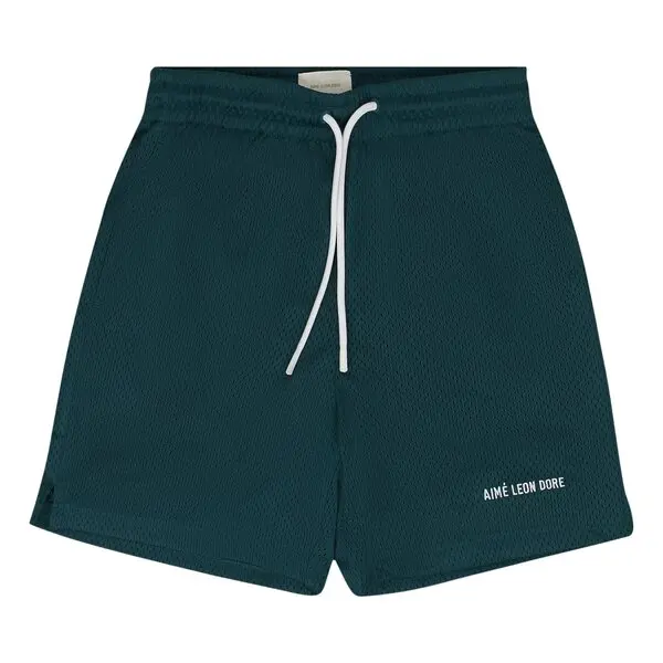 Aimé Leon Dore Logo Gym Short - Green