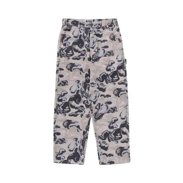 A BATHING APE Art Camo Gobelin Work Pants