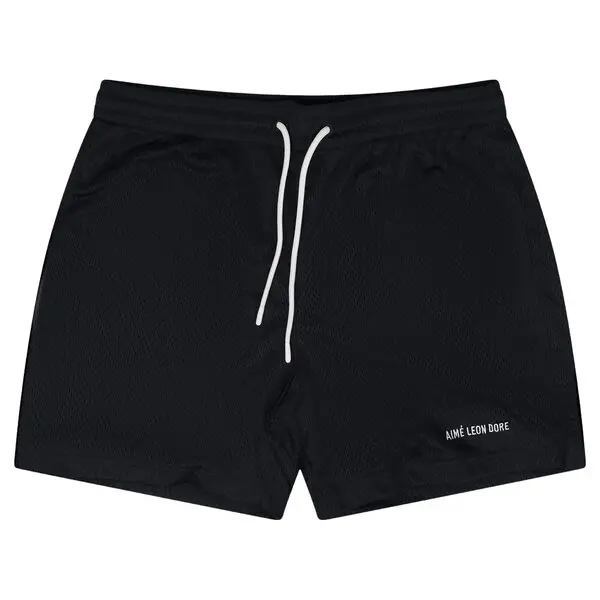 Aimé Leon Dore Logo Gym Short - Black