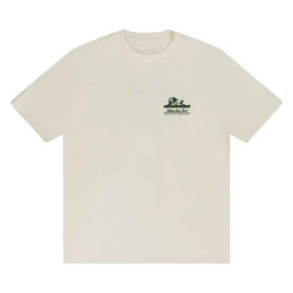 Aimé Leon Dore Unisphere Short-sleeve Tee 'pristine - Cream