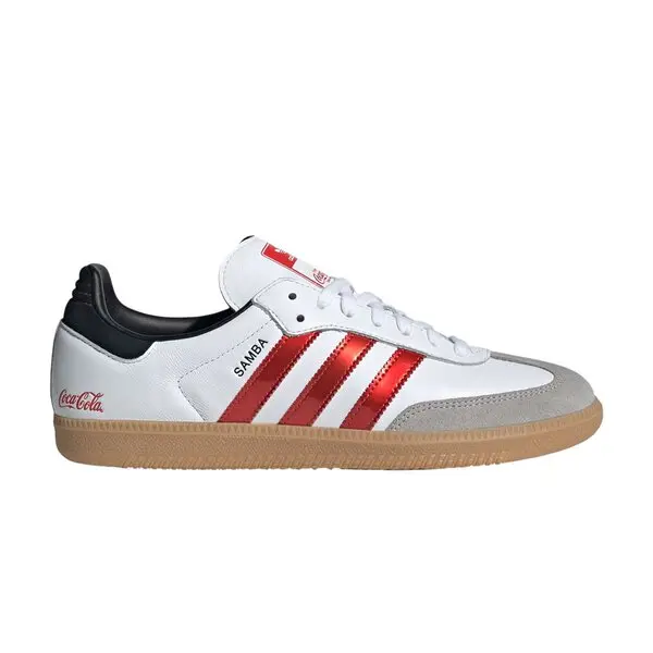 Adidas Coca-cola X Samba Red - White