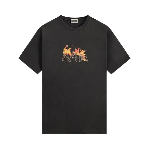 Kith X Marvel Ghost Rider Vintage Tee - Black