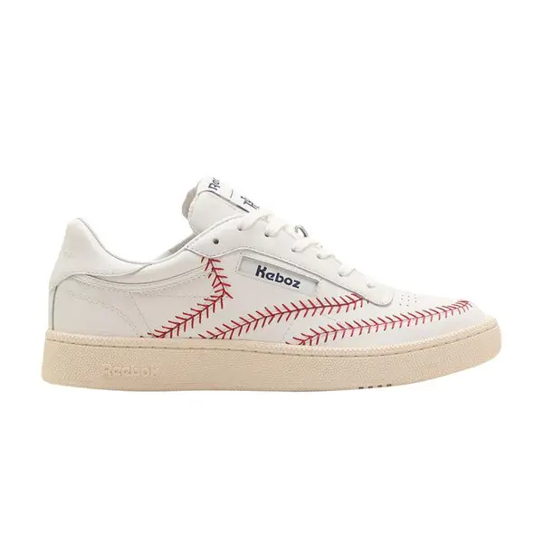 REEBOK Atmos X Keboz X Club C 85 'vintage Baseball - White