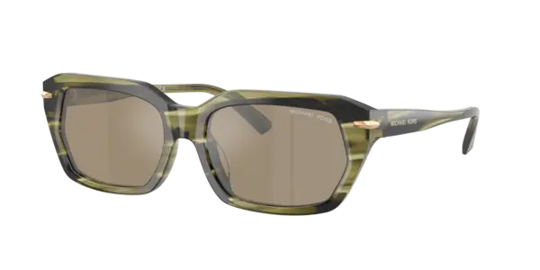 Michael Kors Sunglass Lake Tahoe - Brown Silver Mirror