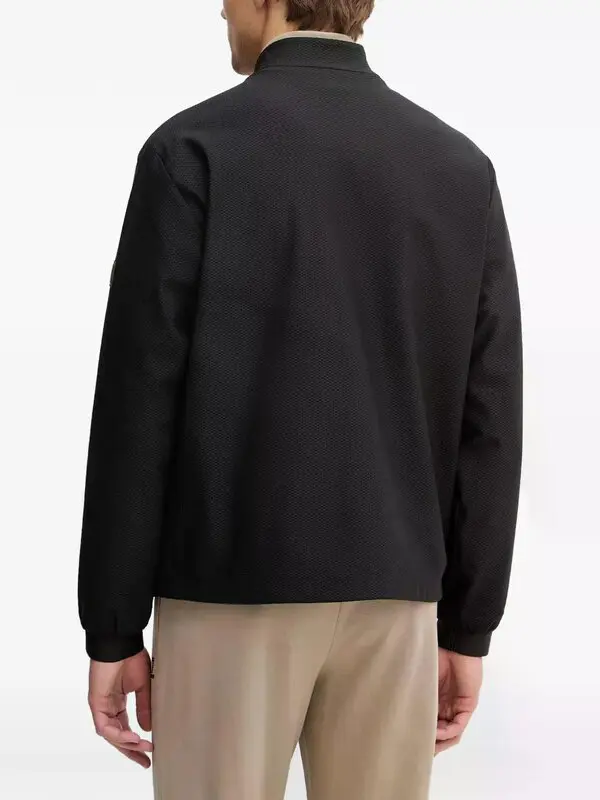 EA7 Zipped Geometric Jacket