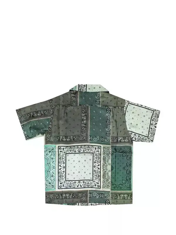Amiri Bandana-print Silk Shirt