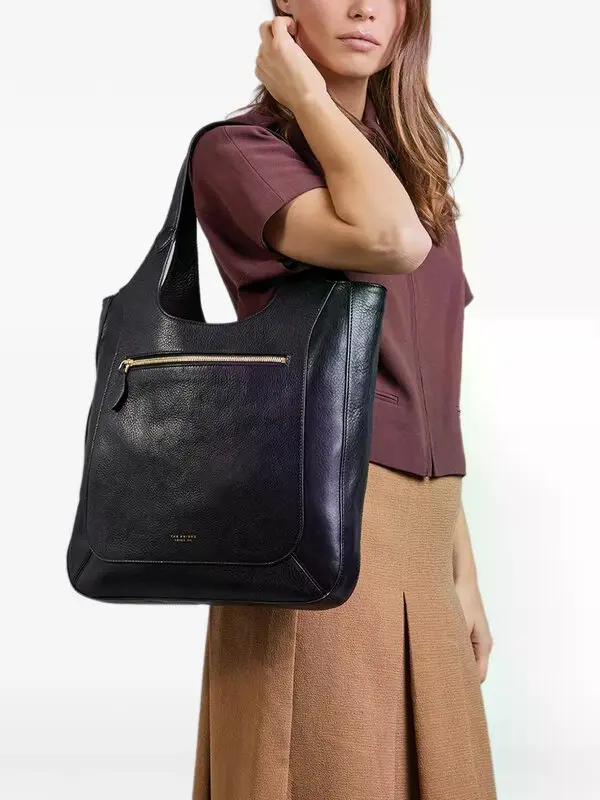 THE BRIDGE Leather Shoulder Bag