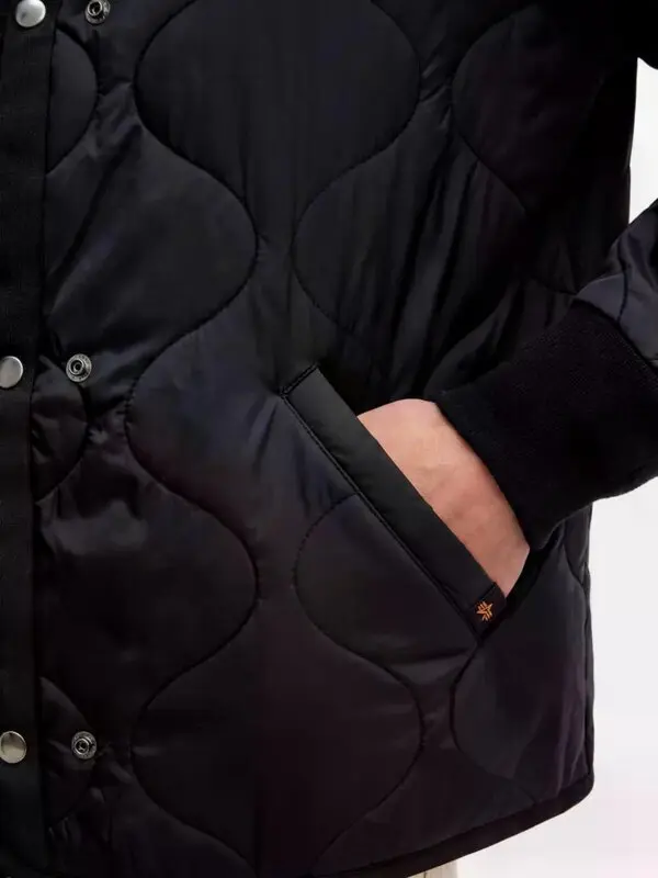 Alpha Industries Quilted Press-stud Jacket